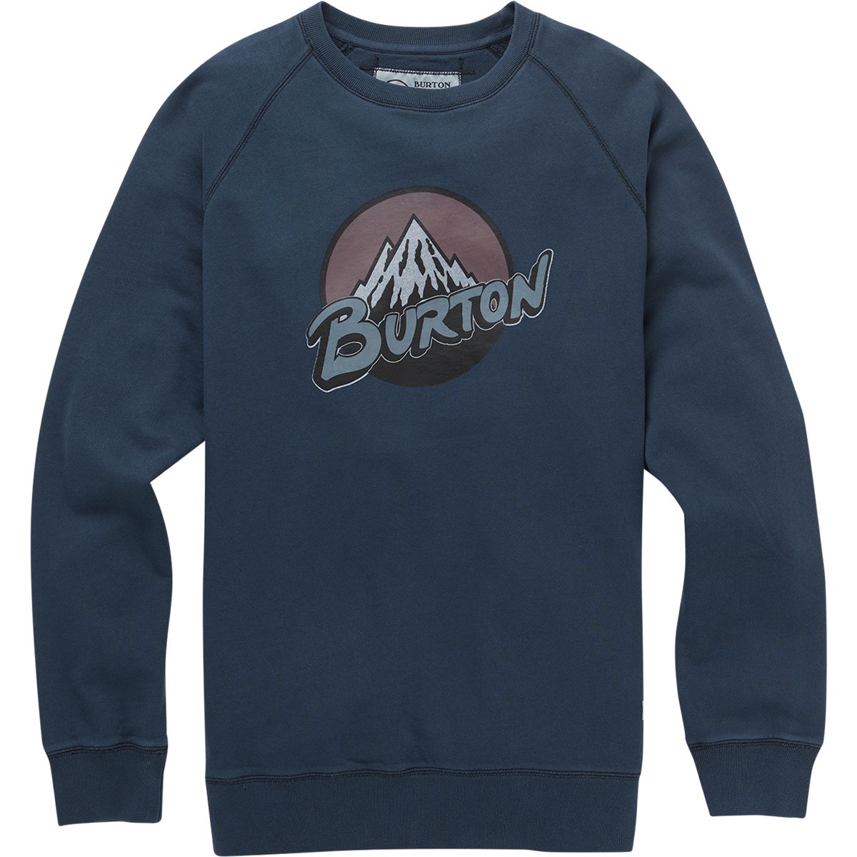 Burton Retro Mountain Organic Crew Sweatshirt - Men's | Backcountry.com