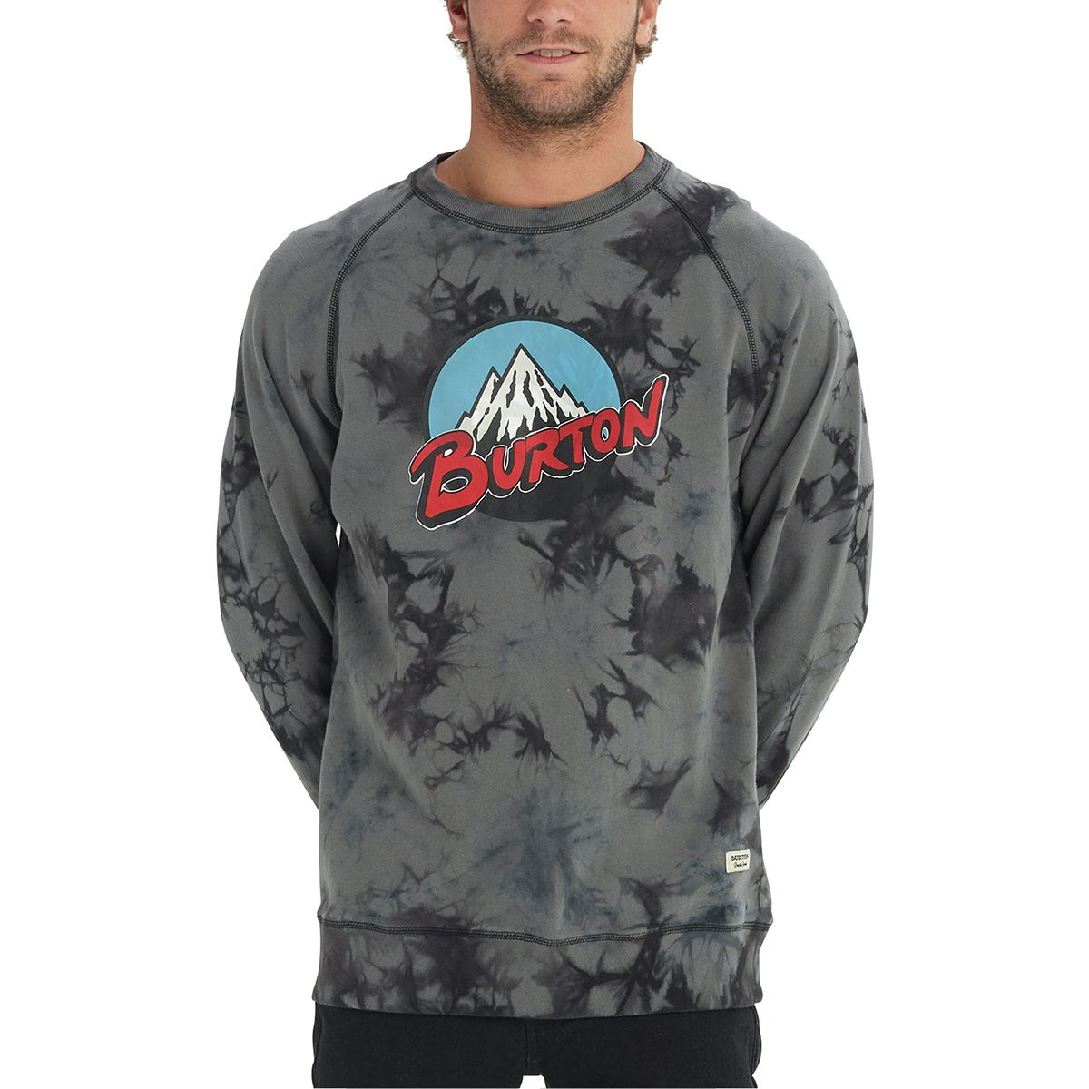 Burton Retro Mountain Organic Crew Sweatshirt - Men's - Clothing