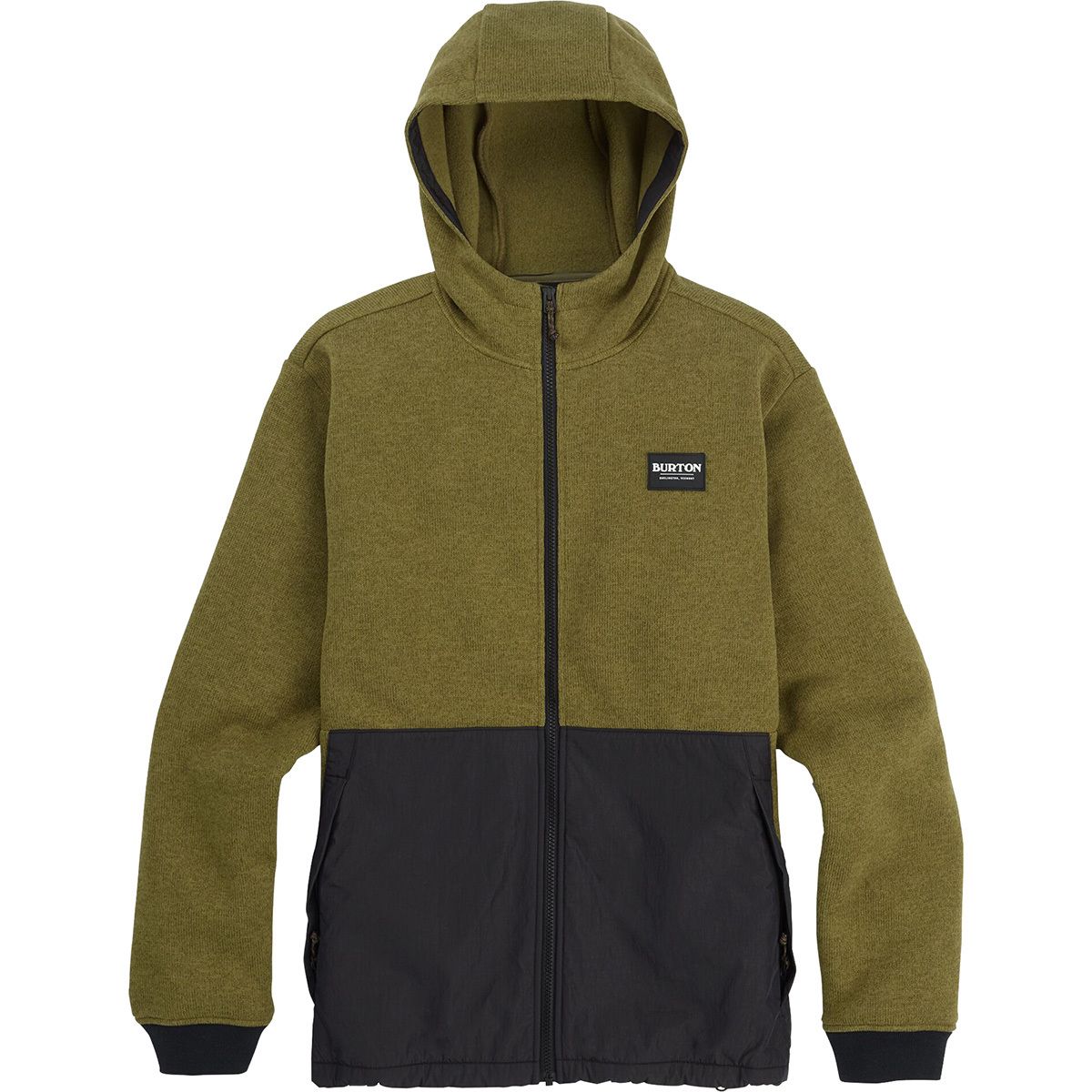 Burton Hayrider Sweater Fleece Hooded Jacket - Men's | Backcountry.com