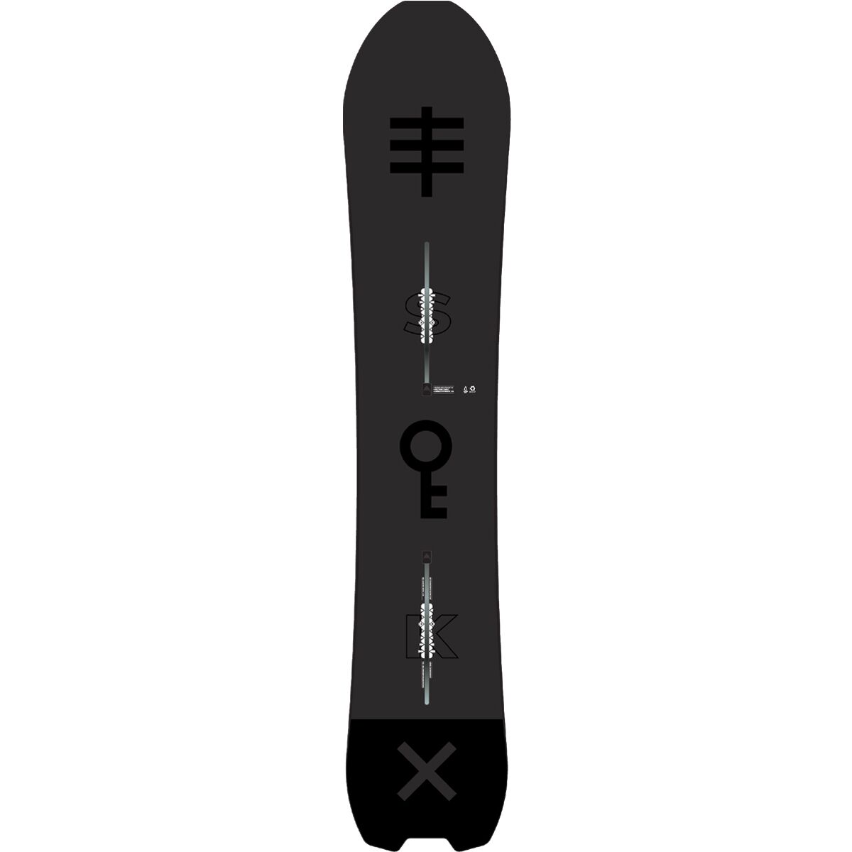 Burton Mystery Skeleton Key XX Snowboard - Snowboard