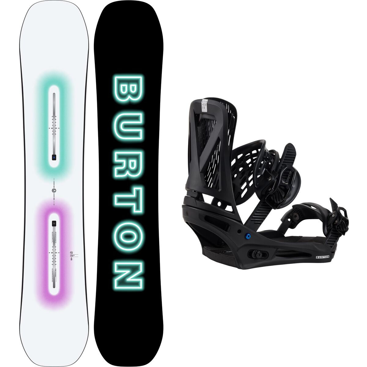 Burton Custom Snowboard + Genesis Re:Flex Binding - Snowboard