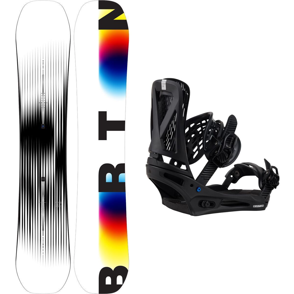 Burton Custom X Snowboard + Genesis Re:Flex Binding - Snowboard
