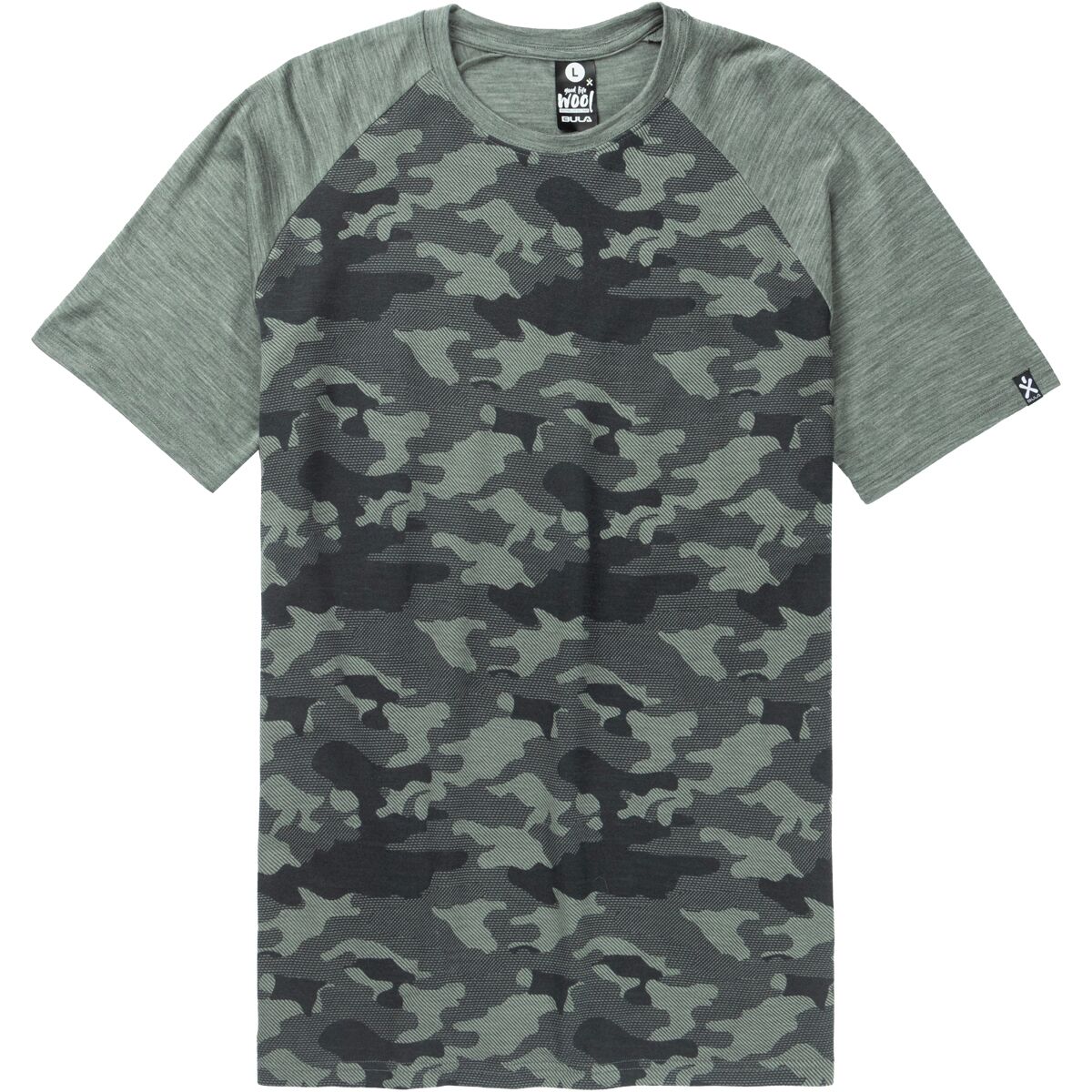 Bula Camo Merino Wool T-Shirt - Men's - Clothing