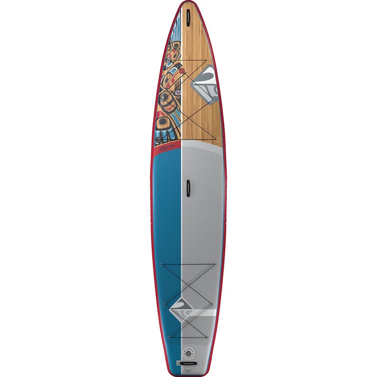 Boardworks Shubu Raven Inflatable Stand-Up Paddleboard - Paddle