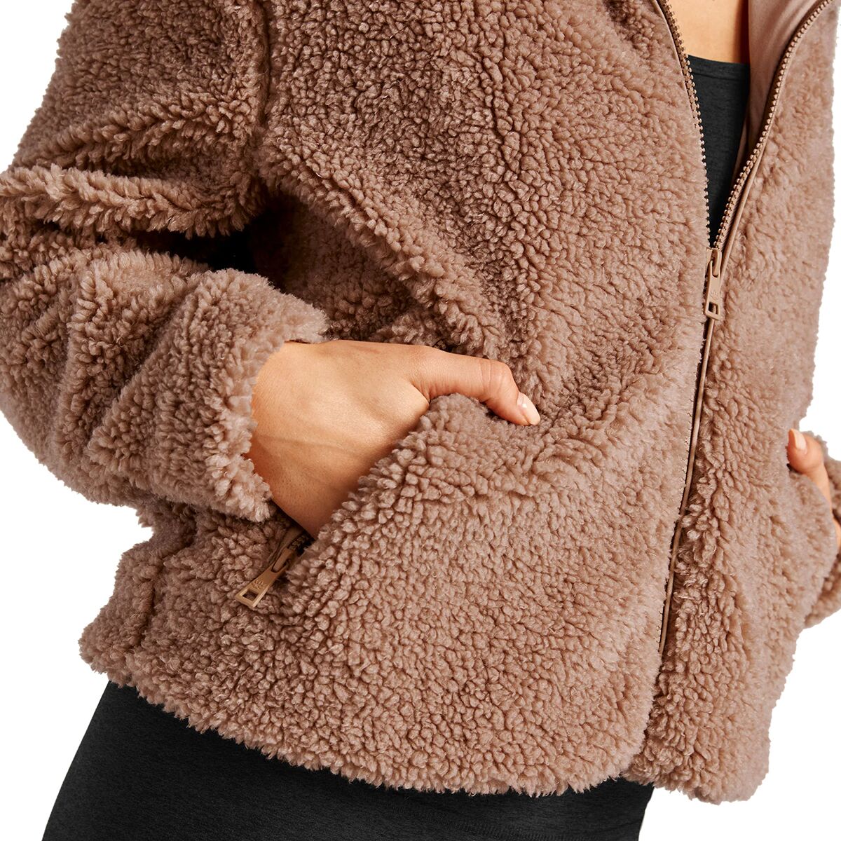 Beyond Yoga Moto Sherpa Jacket - Women's - Clothing