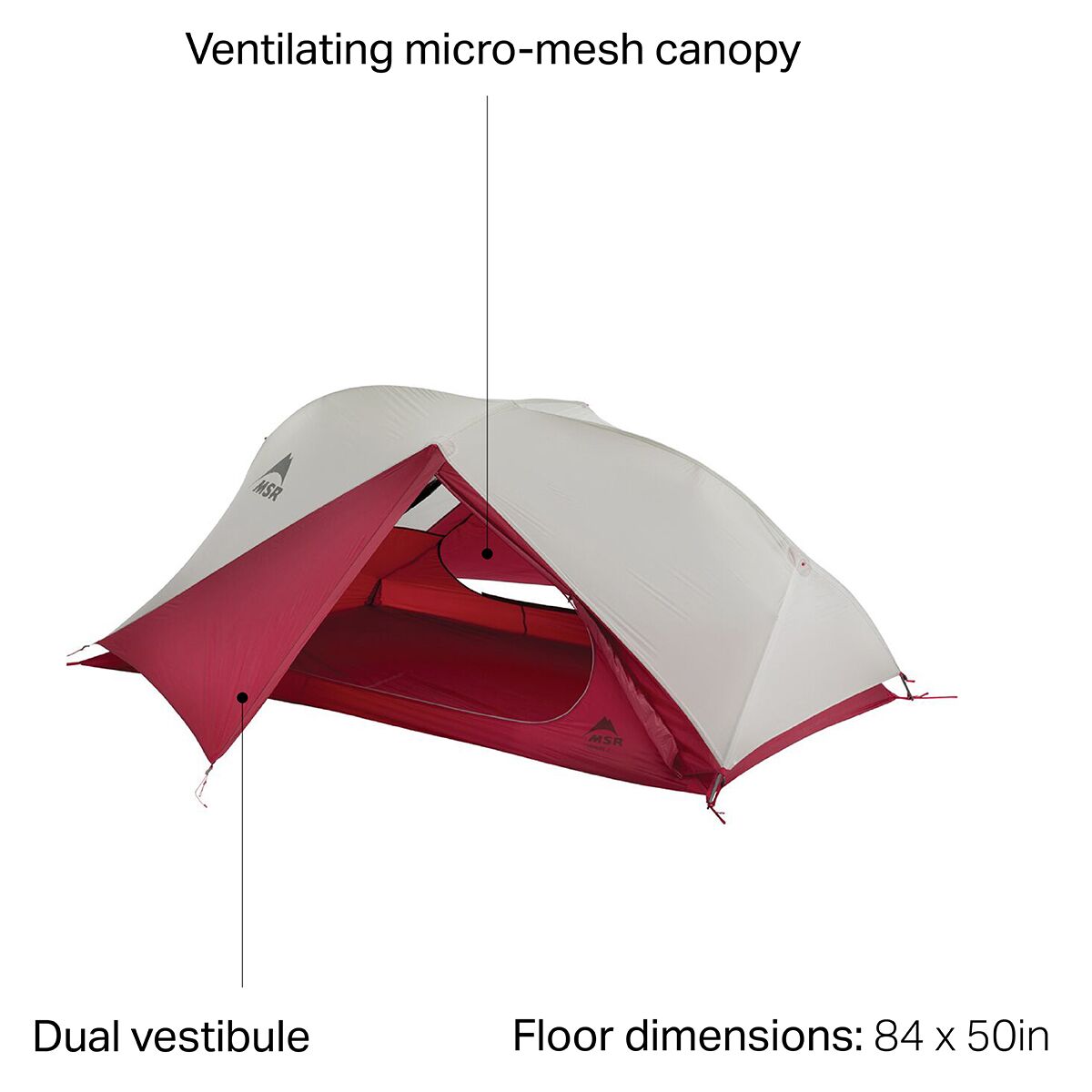 MSR Freelite 2 Tent: 2-Person 3-Season - Hike & Camp