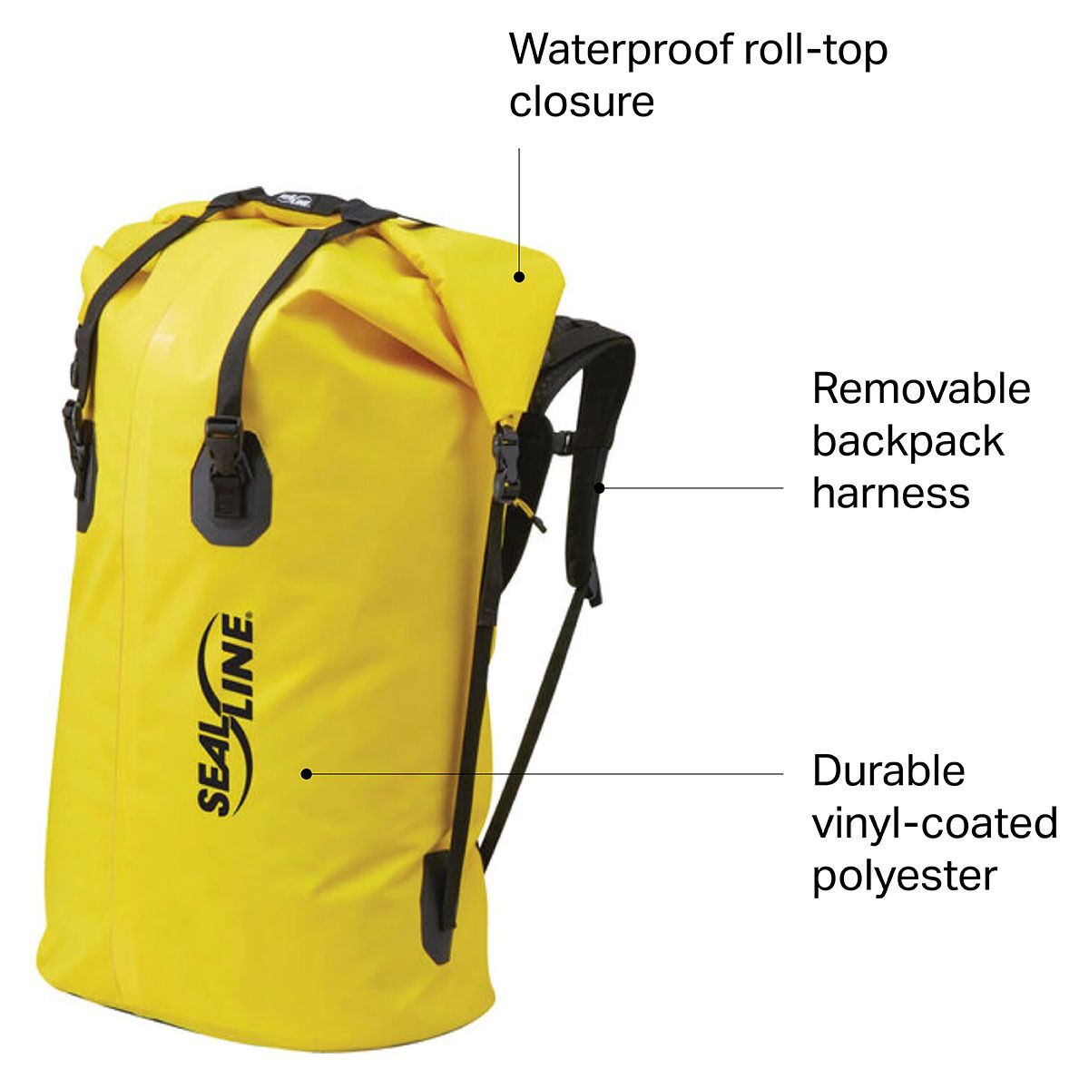 SealLine Boundary 35-115L Dry Pack - Paddle