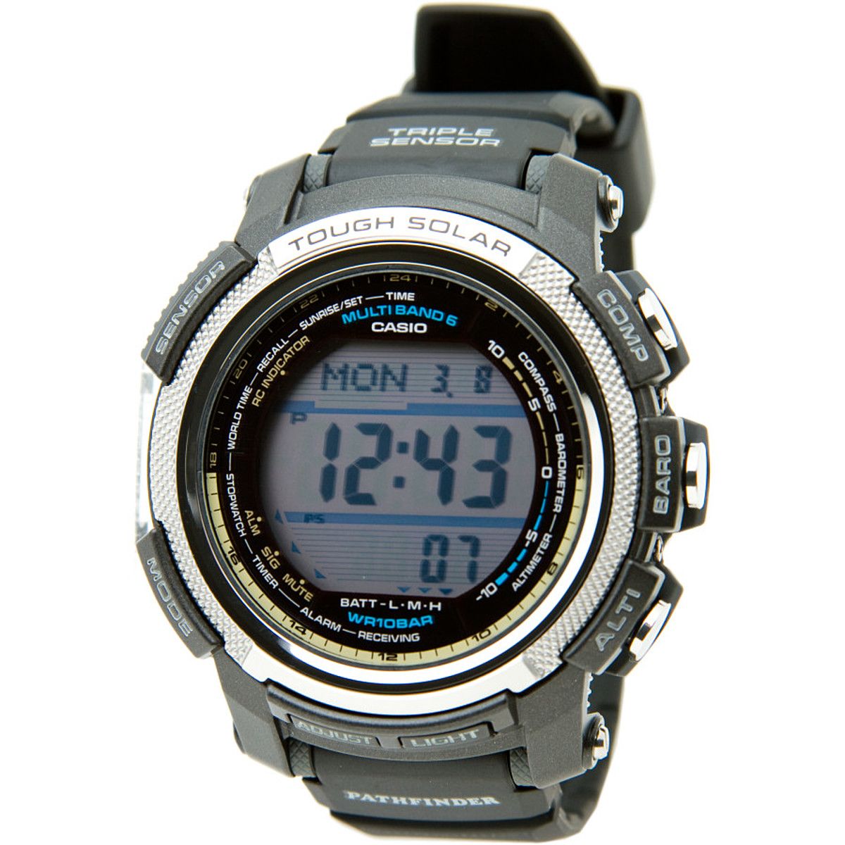Casio Pathfinder PAW2000 Altimeter Watch - Training