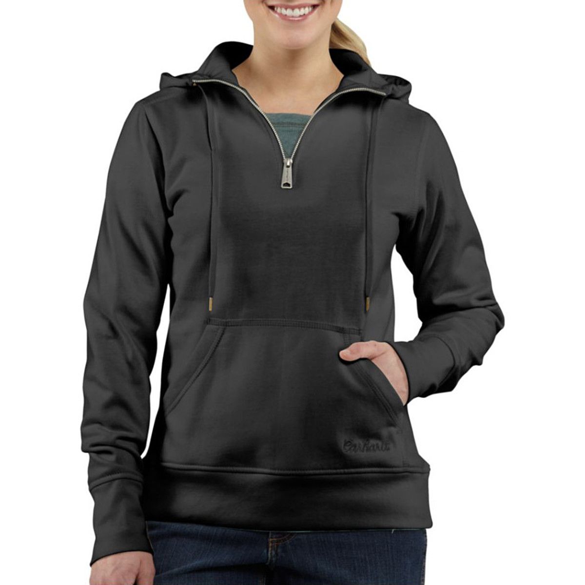 Carhartt Clarksburg 1/4-Zip Hoodie - Women's - Clothing