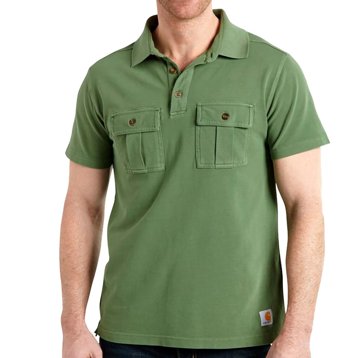 Carhartt Weathered Cavendish Pique Polo Shirt - Men's - Clothing