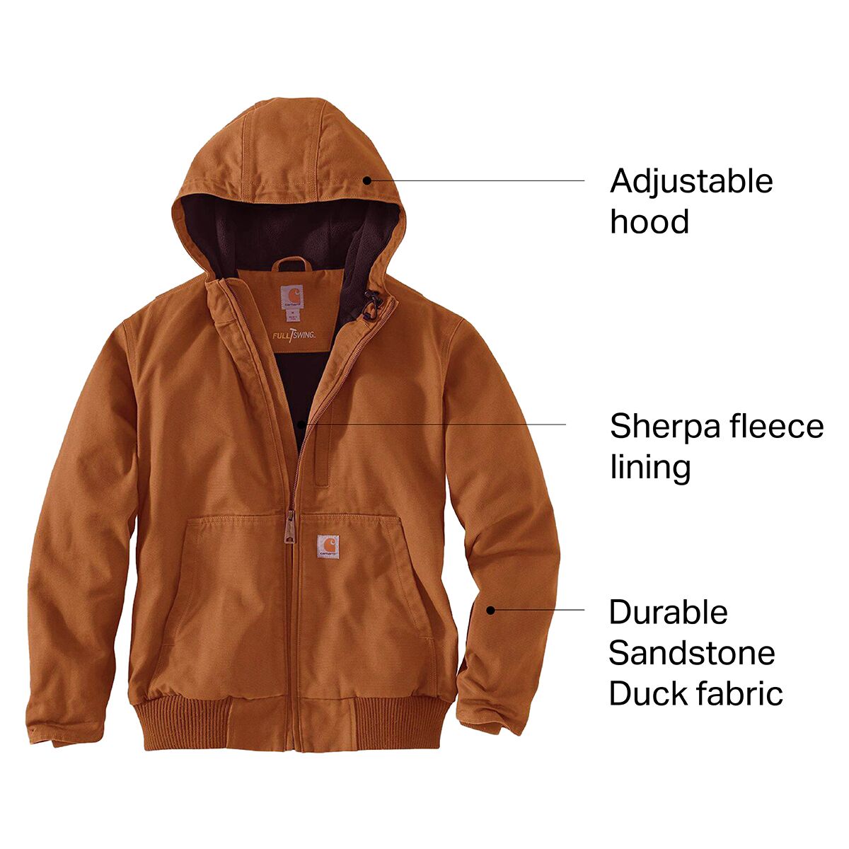 Carhartt Full Swing Armstrong Active Jacket - Men's - Clothing