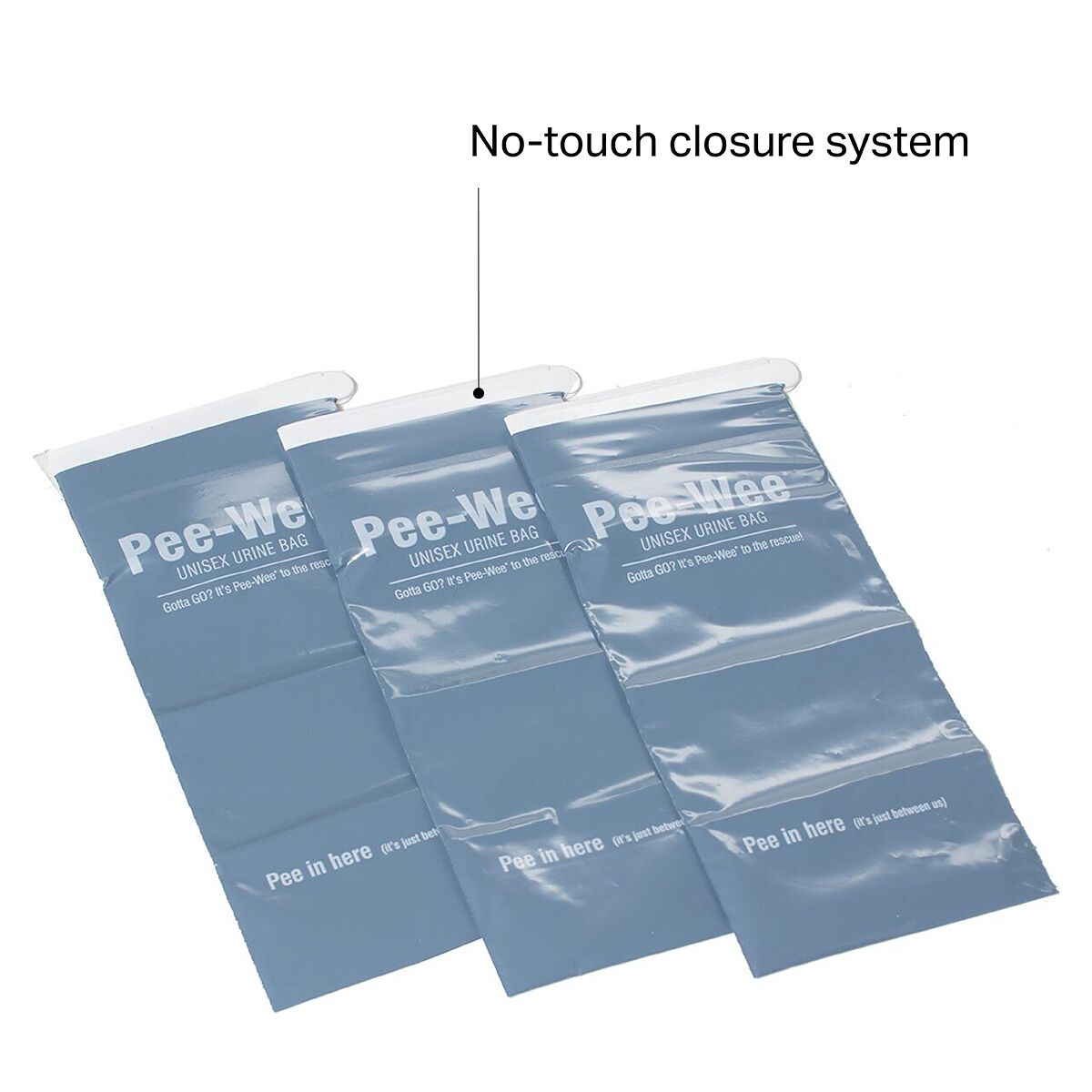 Cleanwaste PeeWee Urine Bag - 3 Pack - Hike & Camp