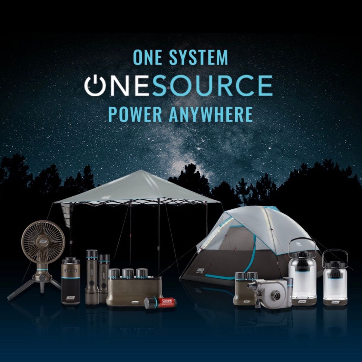 Coleman Flashlight Onesource 1000L C002 - Hike & Camp