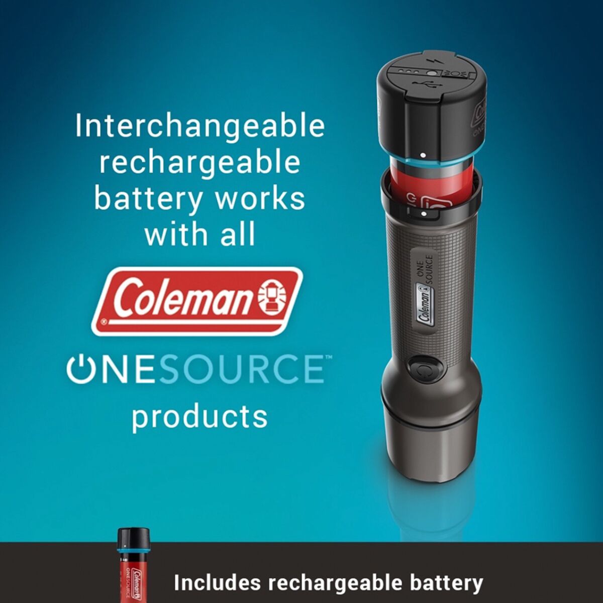 Coleman Flashlight Onesource 1000L C002 - Hike & Camp
