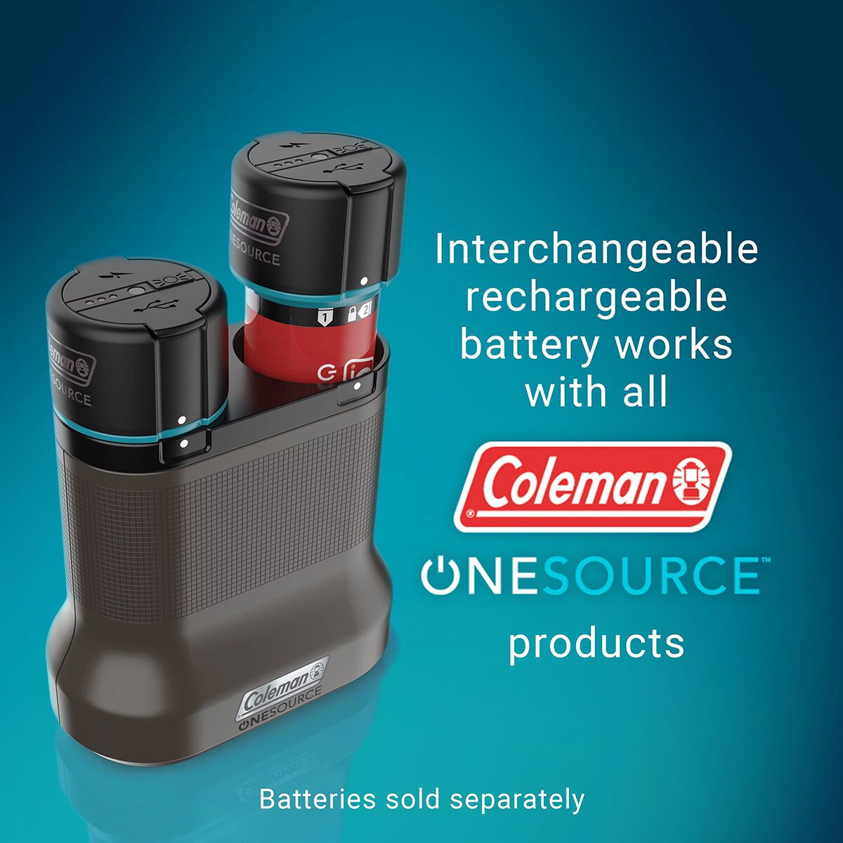 Coleman OneSource 2-Port Battery Charger - Hike & Camp