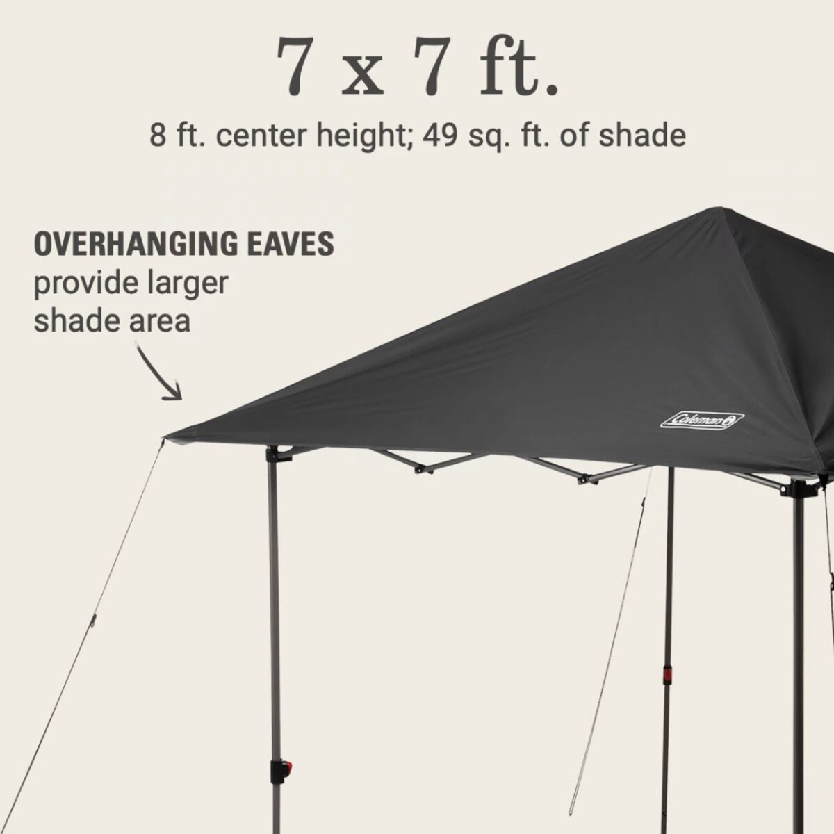 Coleman 7X7 Oasis Lite Canopy + Onepeak - Hike & Camp