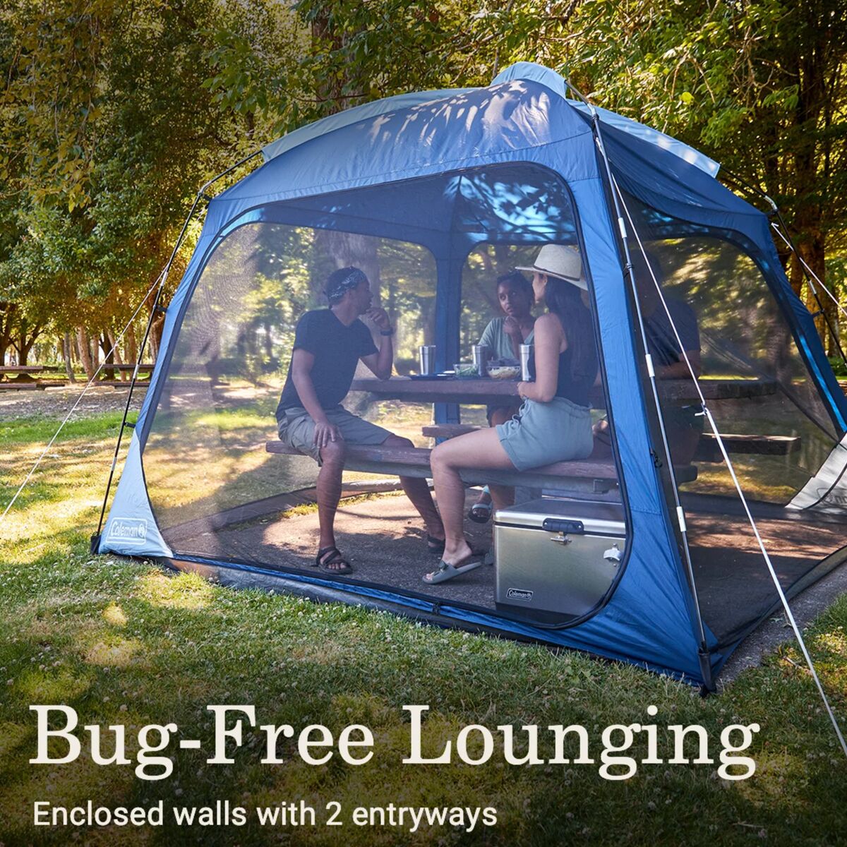 Coleman Skyshade 10 x 10 Screen Dome Canopy - Hike & Camp