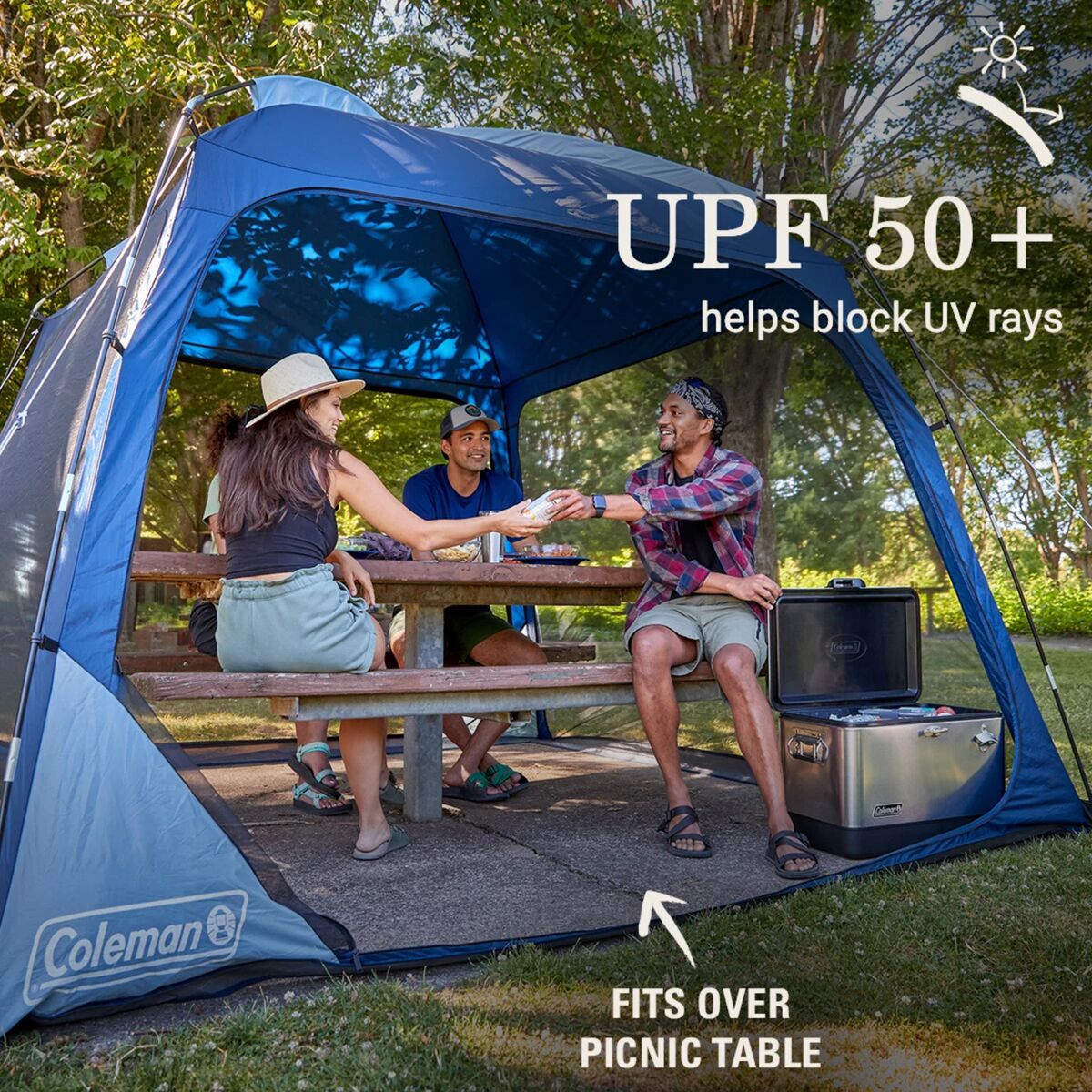 Coleman Skyshade 10 x 10 Screen Dome Canopy - Hike & Camp