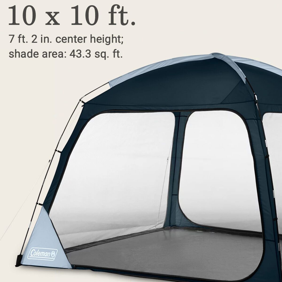 Coleman Skyshade 10 x 10 Screen Dome Canopy - Hike & Camp