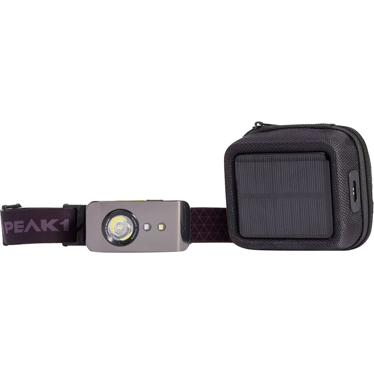 Coleman PEAK1 Wireless Solar Charger + Rechargeable Headlamp - Hike & Camp