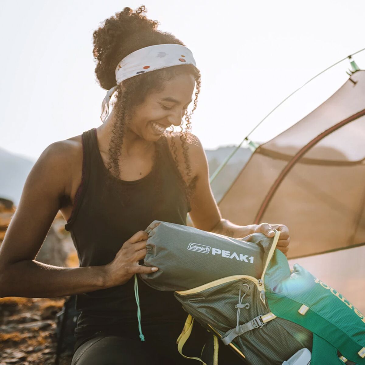 Coleman Peak1 Sleeping Pad - Hike & Camp