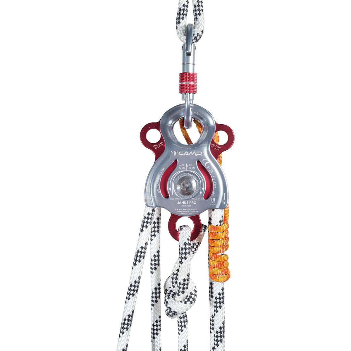 CAMP USA Janus Pro Large Double Pulley - Climb