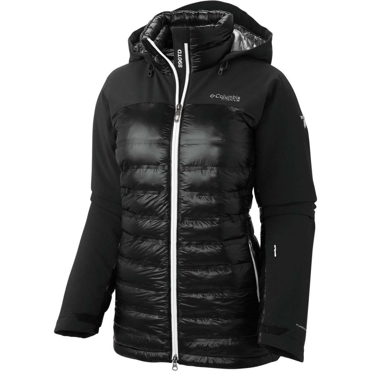 Columbia Titanium Heatzone 1000 Turbodown Hooded Jacket - Women's - Clothing