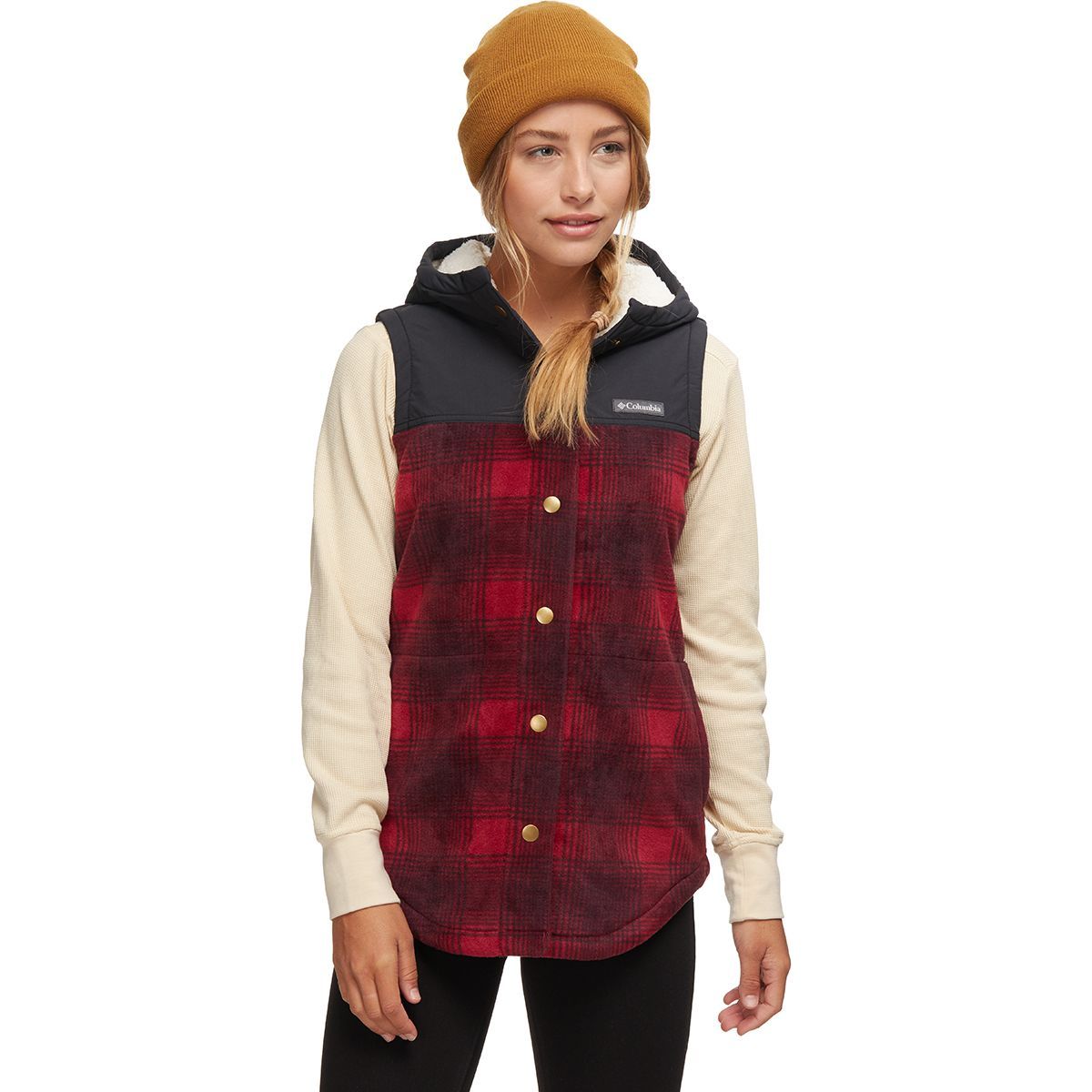 Columbia Benton Springs Overlay Fleece Vest - Women's - Clothing