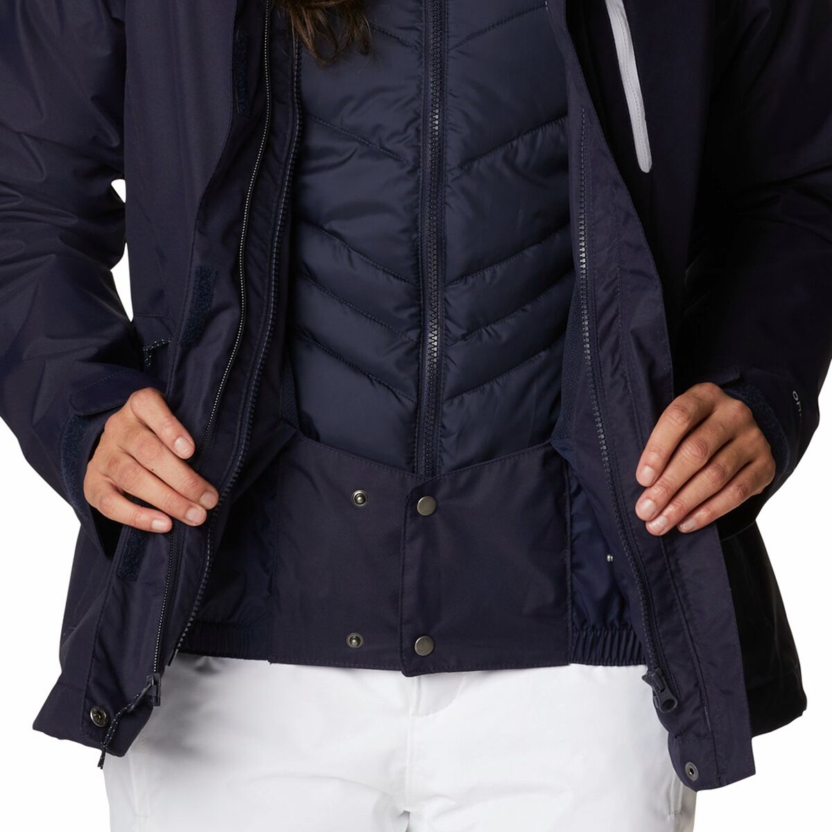 Columbia Whirlibird IV Interchange Hooded 3-in-1 Jacket - Women's ...