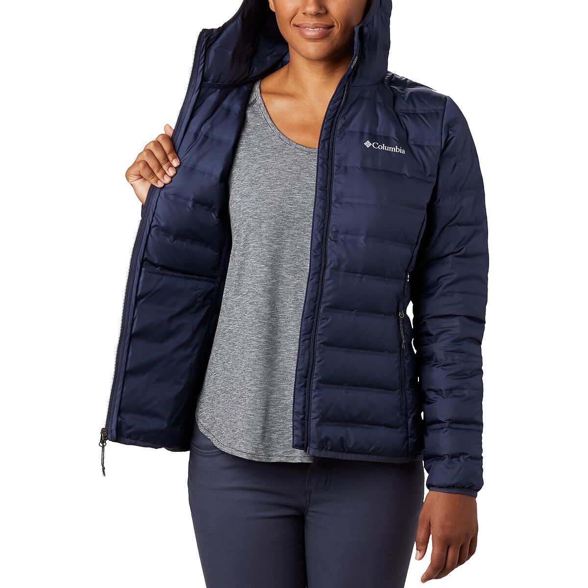 Columbia Lake 22 Hooded Down Jacket - Women's - Clothing