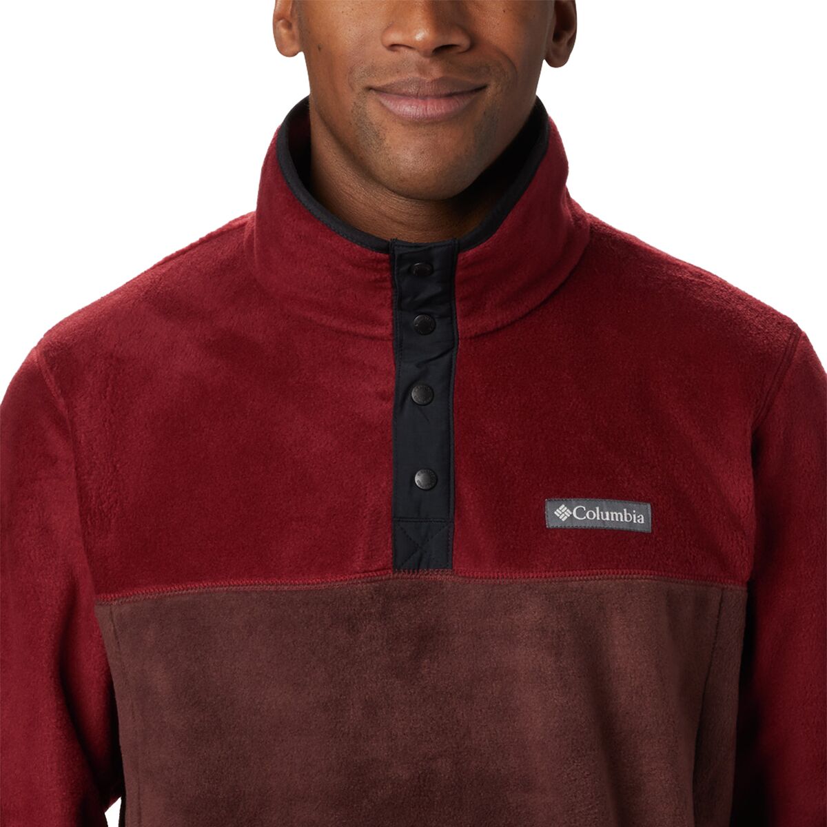 Columbia Steens Mountain 1/2-Snap Fleece Jacket - Men's | Backcountry.com
