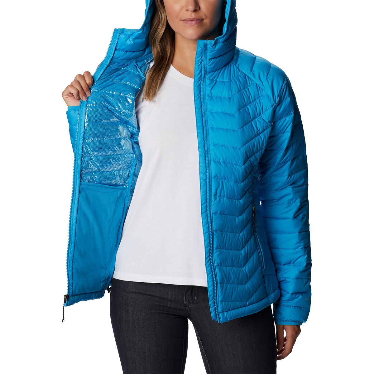 Columbia Powder Lite Hooded Jacket - Women's - Clothing
