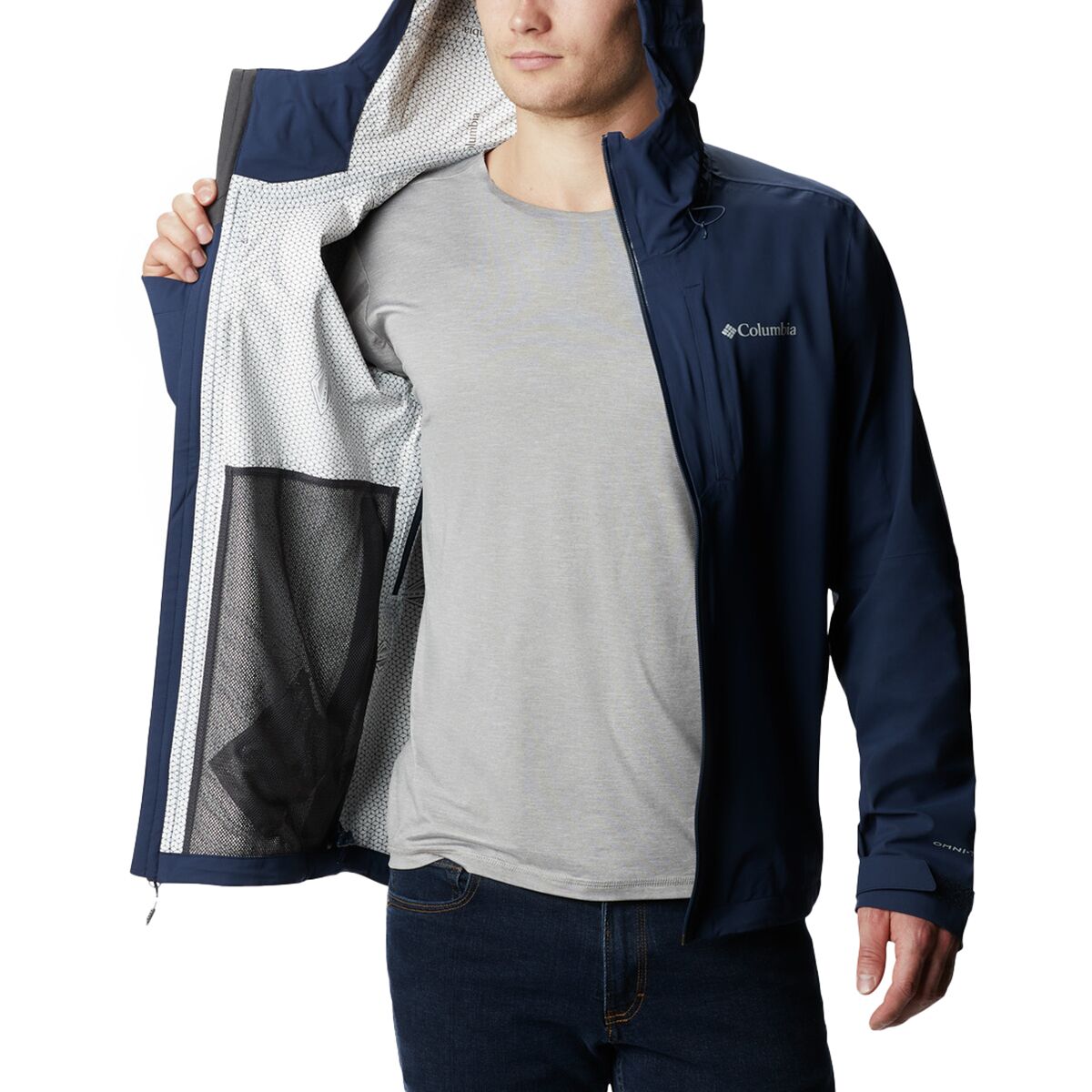 Columbia Omni-Tech Ampli-Dry Shell Jacket - Men's - Clothing