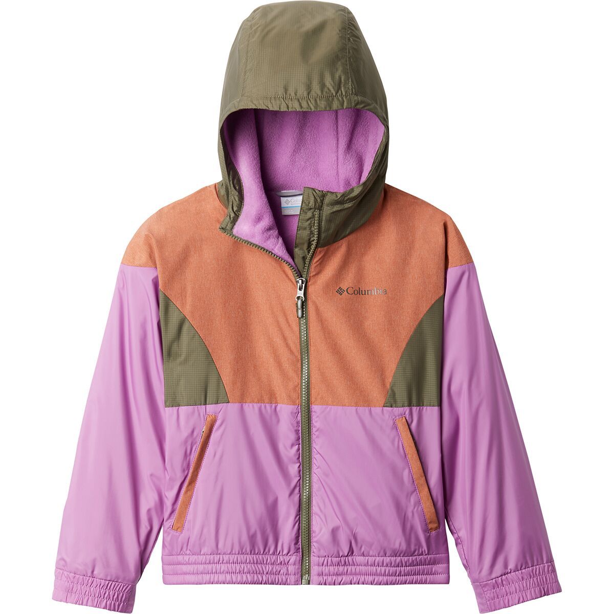 Columbia Side Hill Lined Windbreaker - Girls' - Kids