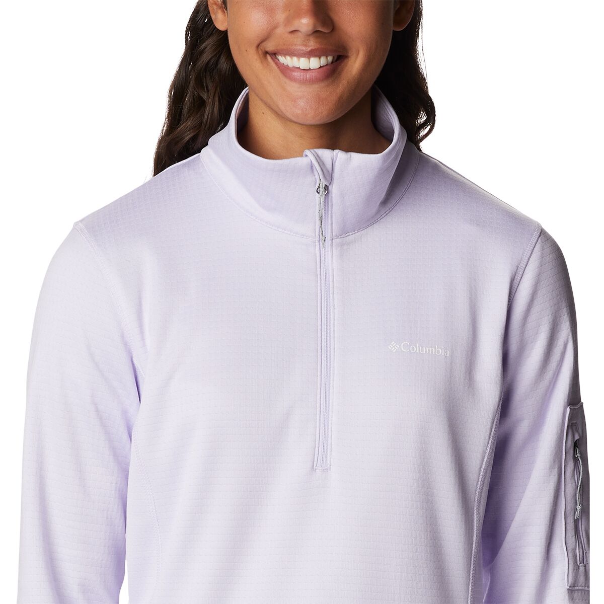 Columbia Park View Grid Fleece 1/2-Zip Pullover - Women's - Clothing