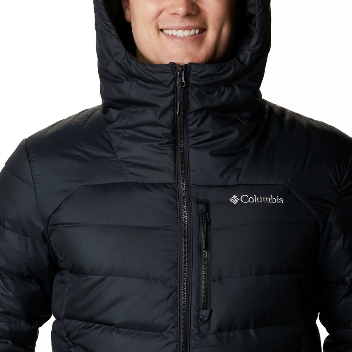 Columbia Autumn Park Down Hooded Jacket - Men's - Clothing