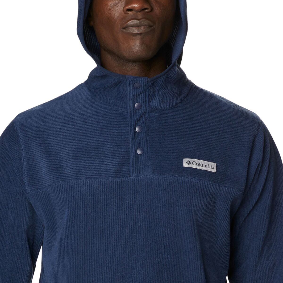 Columbia Steens Mountain Novelty 1/2-Snap Hooded Fleece - Men's - Clothing Columbia Steens Mountain Novelty 1/2-Snap Hooded Fleece - Men's - Clothing