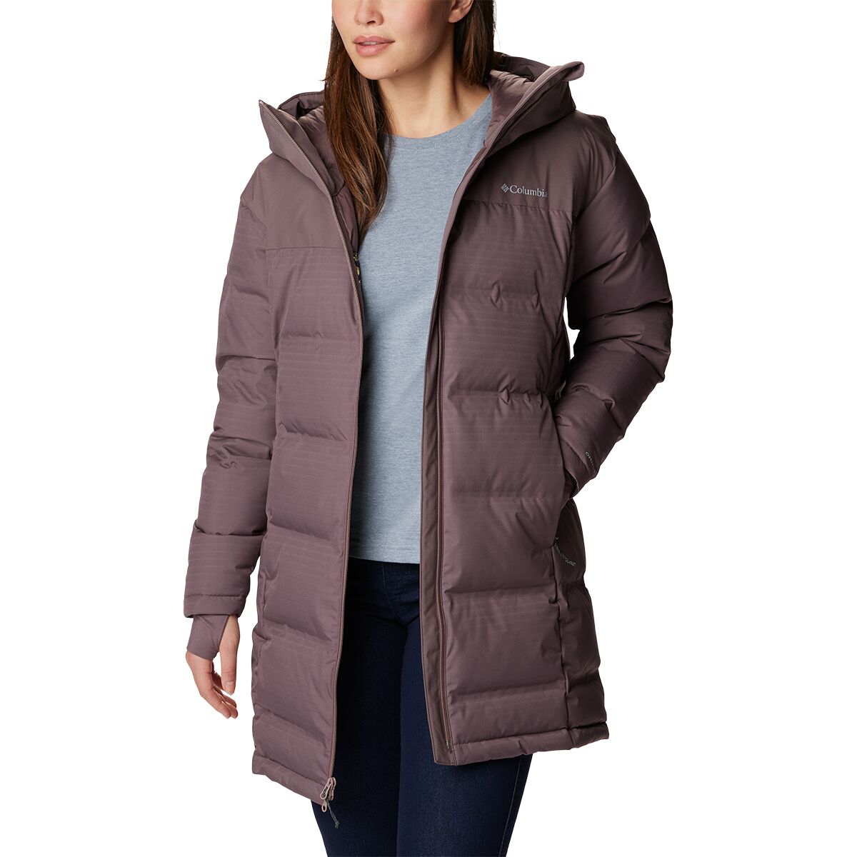 Columbia Opal Hill Mid Down Jacket - Women's - Clothing