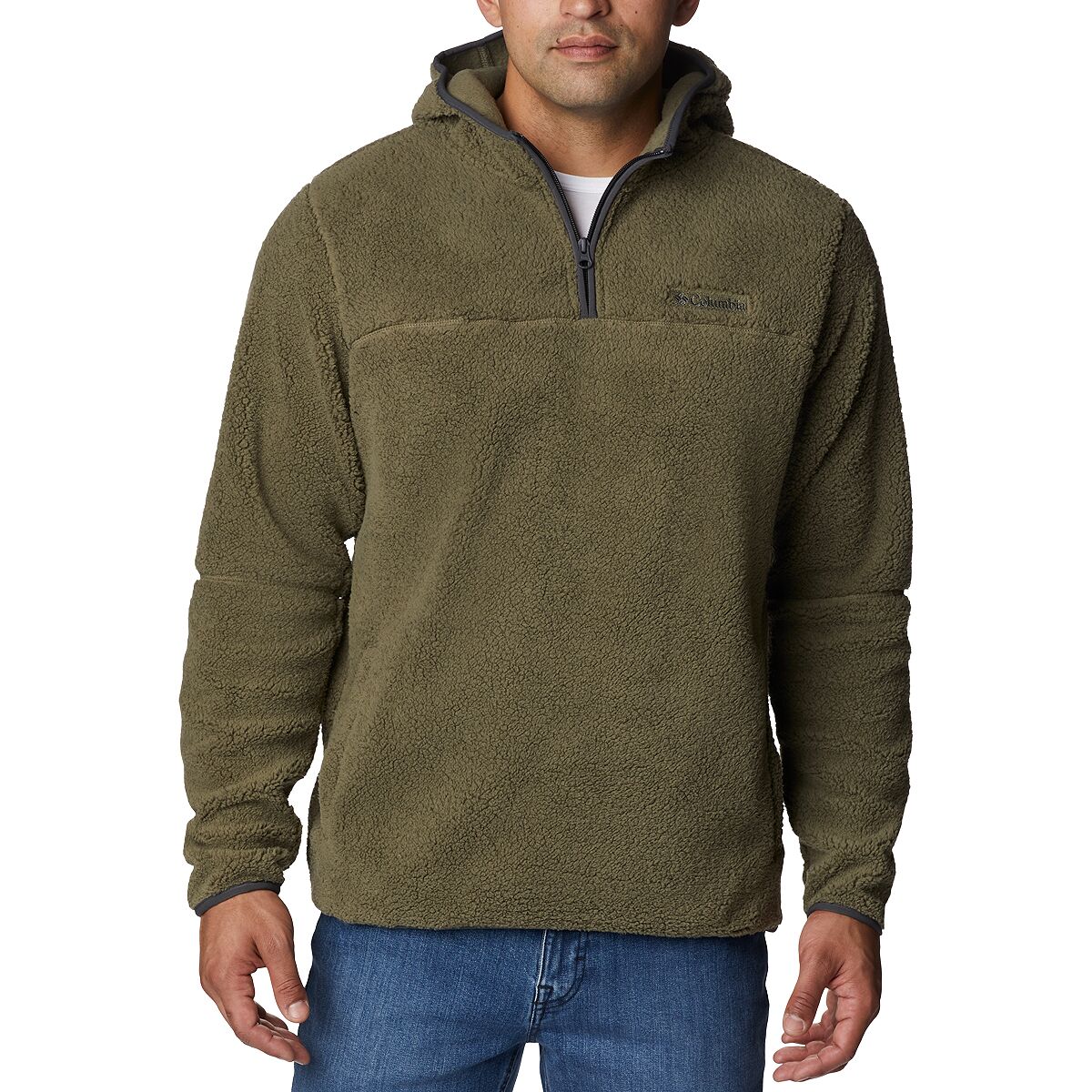 Columbia Rugged Ridge III Sherpa Pullover Hoodie - Men's - Clothing