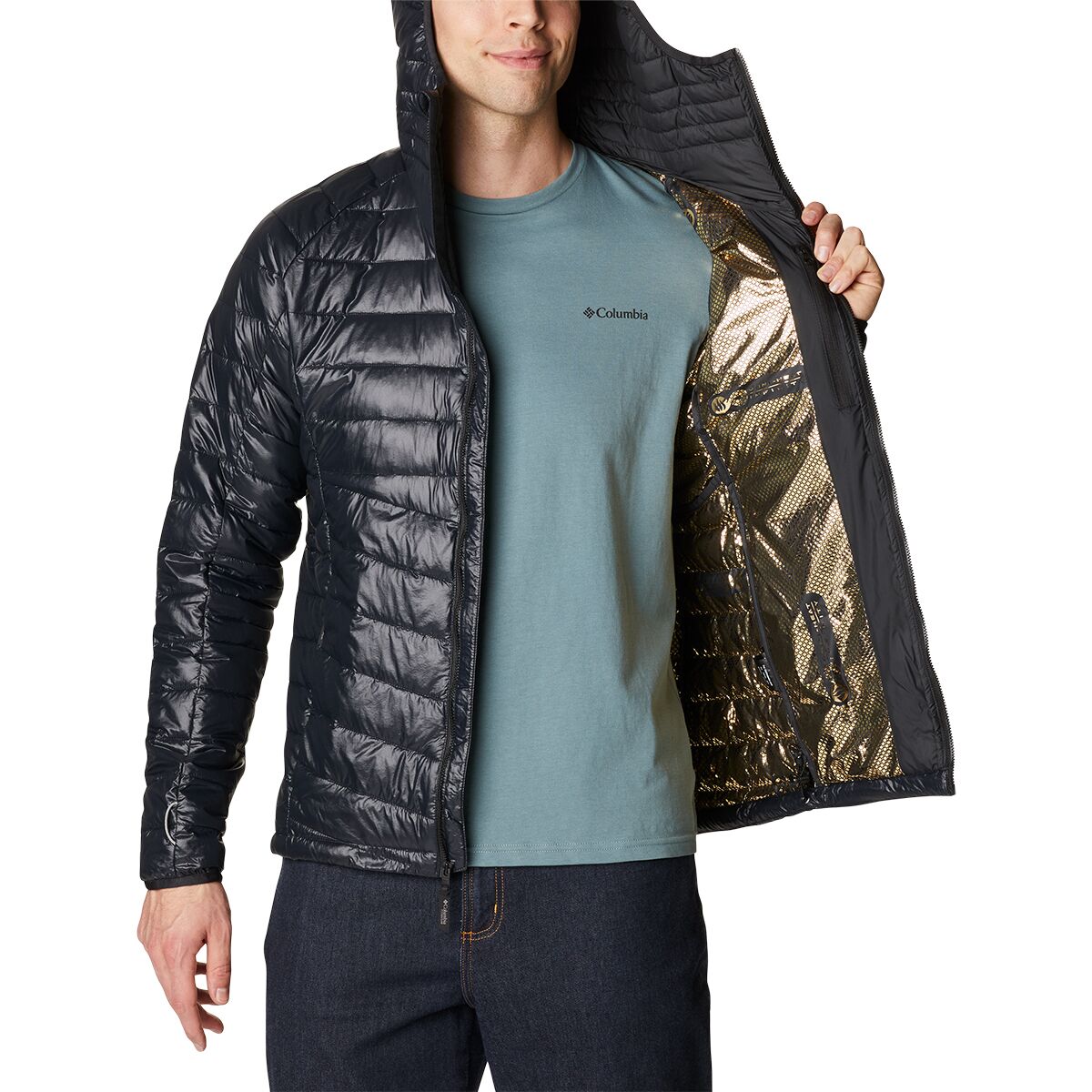 Columbia Platinum Peak Hooded Jacket - Men's - Clothing