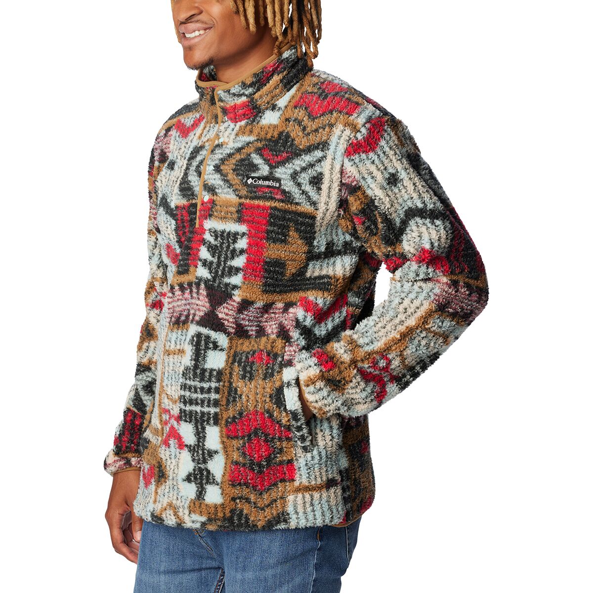 Columbia Rugged Ridge II Sherpa 1/2-Snap Fleece - Men's - Clothing