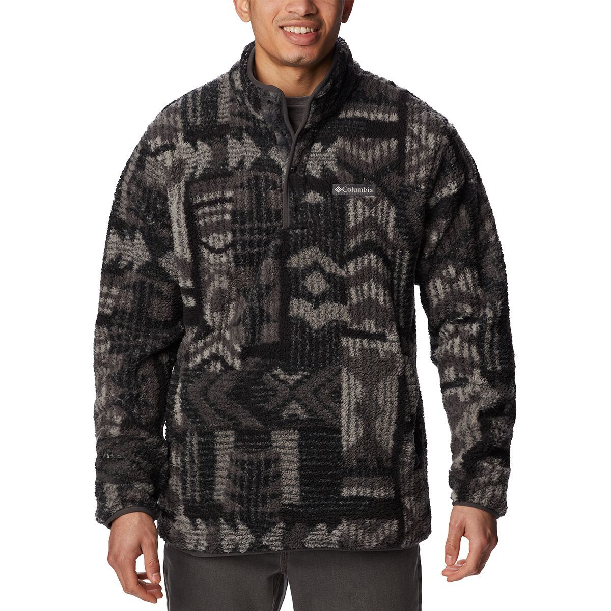 Columbia Rugged Ridge II Sherpa 1/2-Snap Fleece - Men's - Clothing