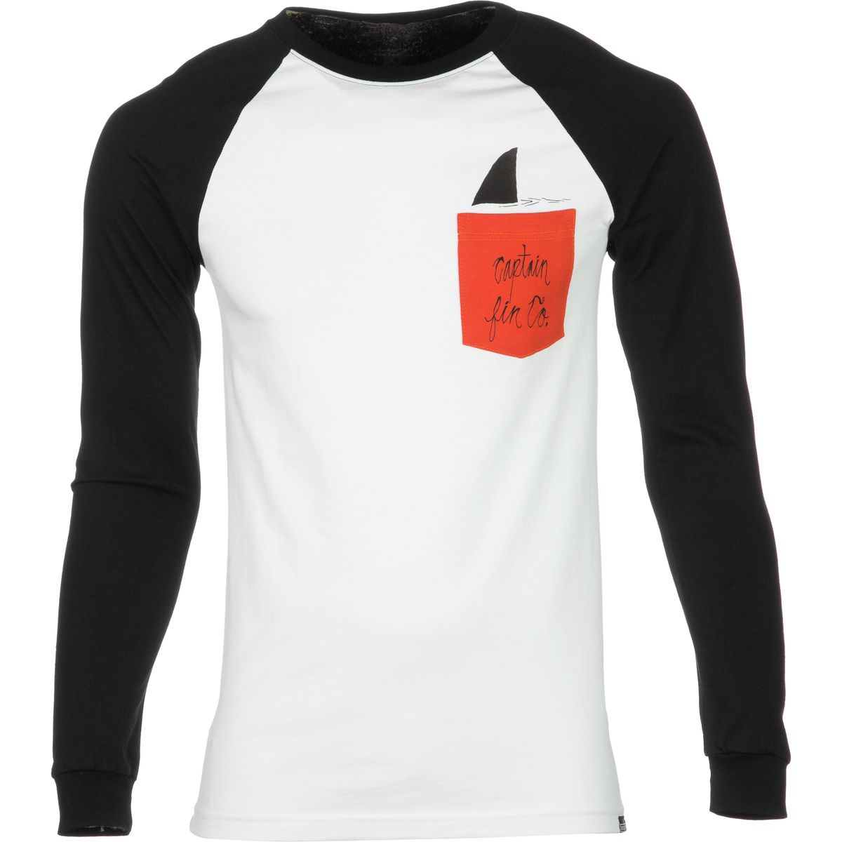 Captain Fin Shark Fin Pocket Baseball T-Shirt - Long-Sleeve - Men's ...