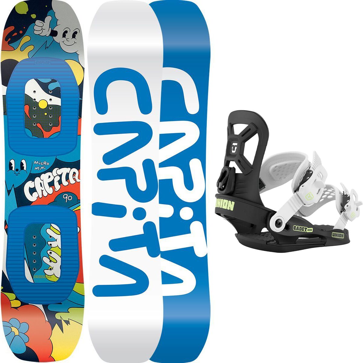 Capita Micro Mini Snowboard + Cadet Mini Binding - 2026 - Kids - Kids