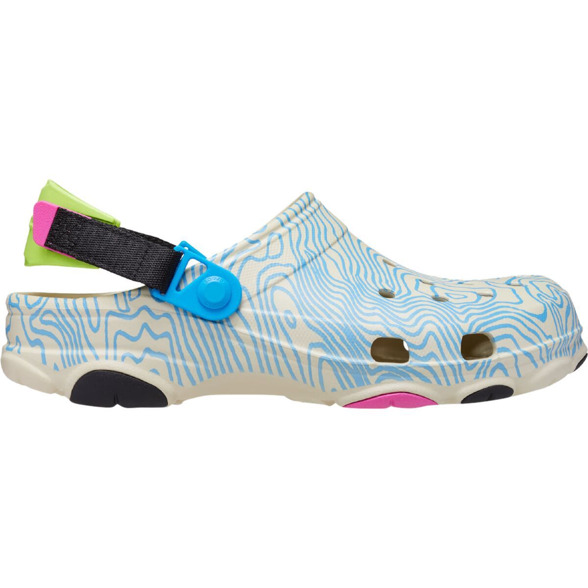 Crocs Classic All-Terrain Topographic Clog - Footwear