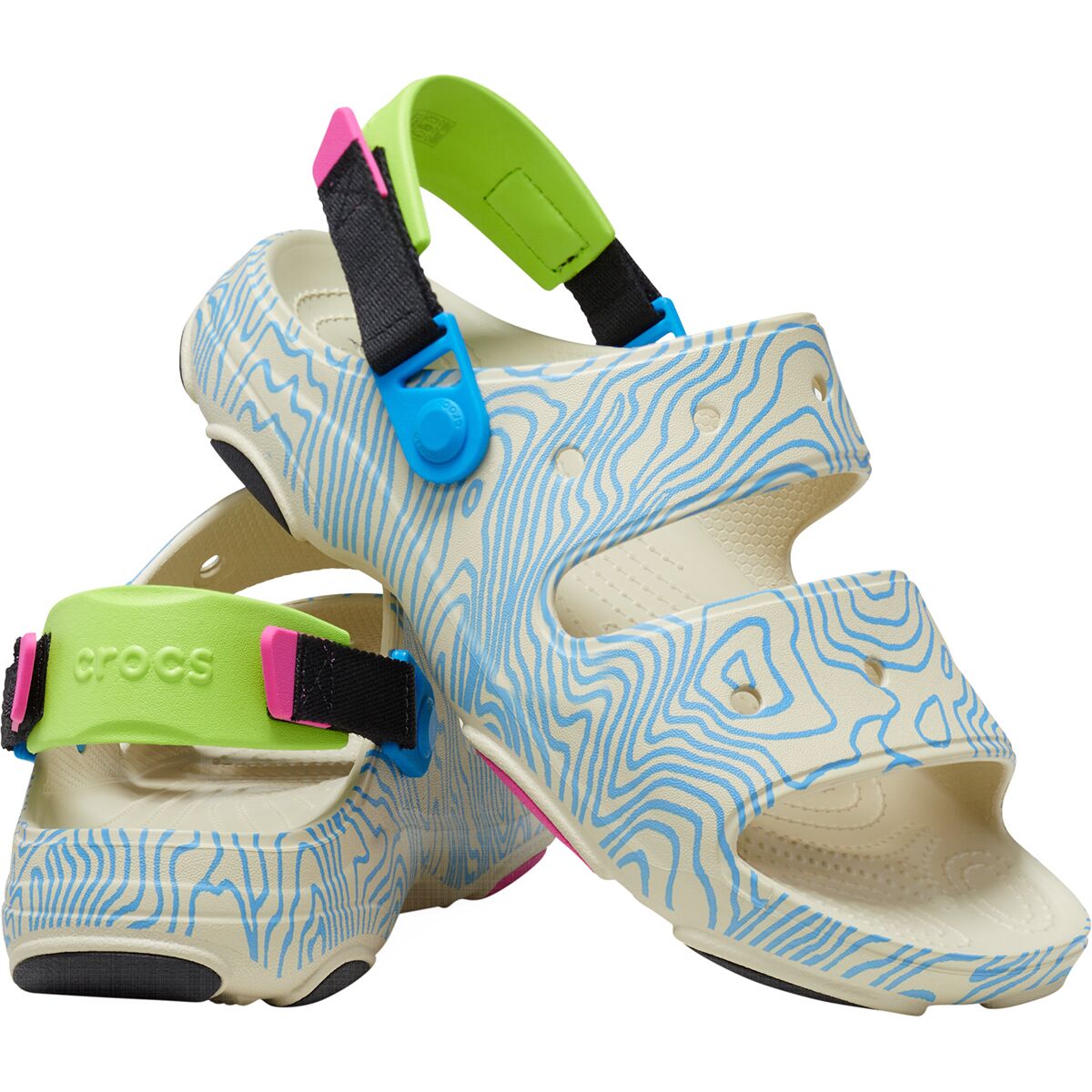 Crocs Classic All-Terrain Topographic Sandal - Footwear