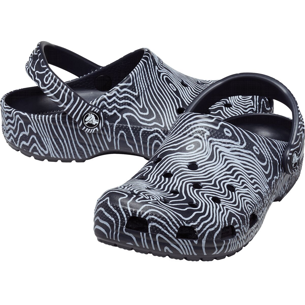 Crocs Classic Topographic Clog - Footwear