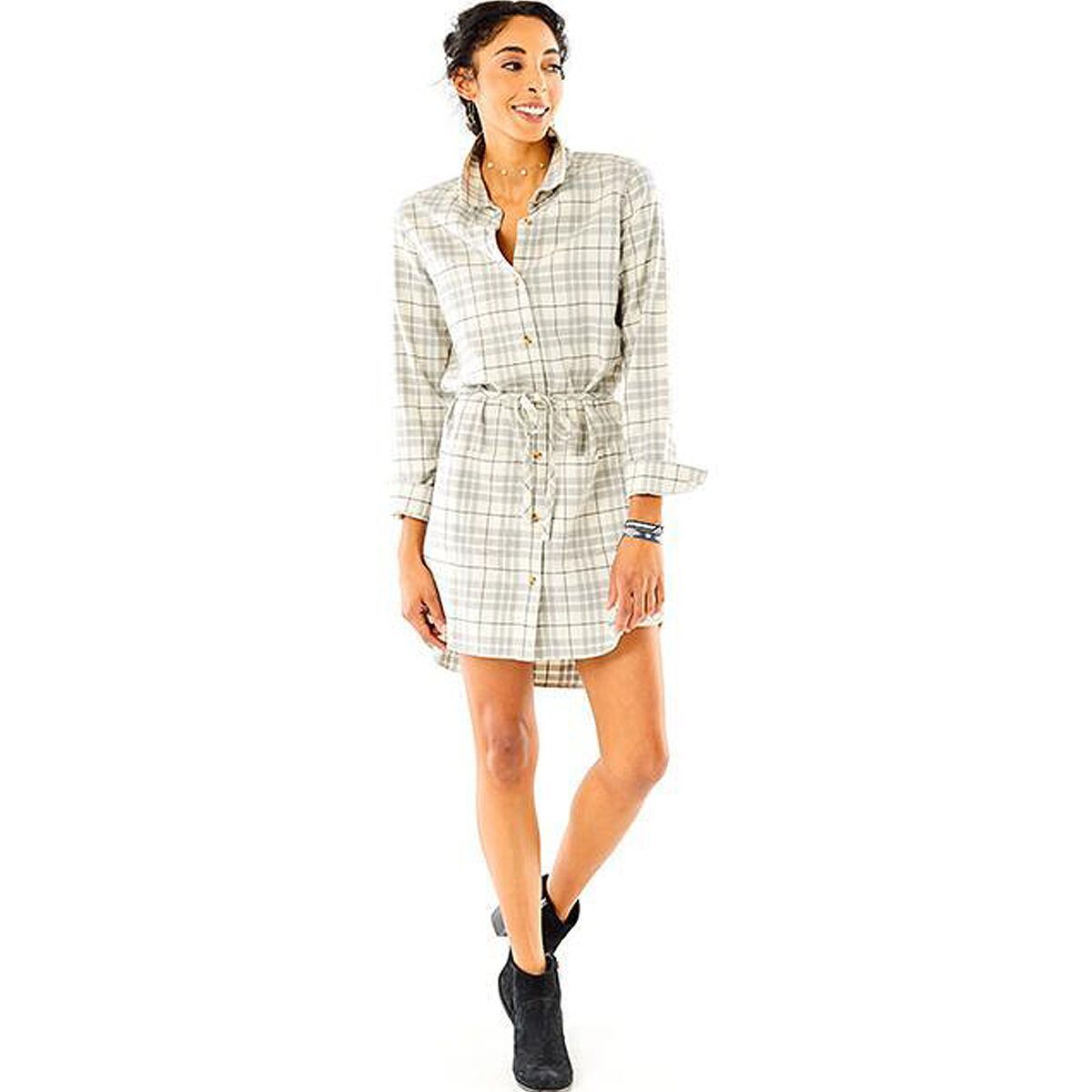 Carve Designs Creston Flannel Dress - Women's - Clothing