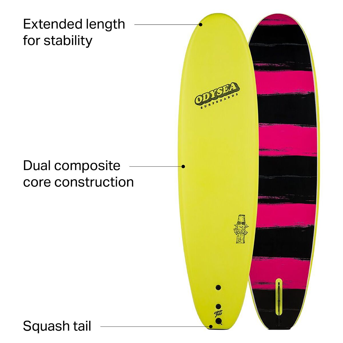 Catch Surf Odysea Plank Single Fin Surfboard - Surf