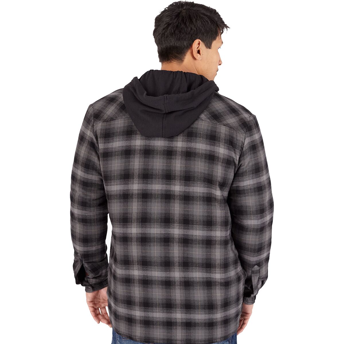 Dickies Fleece Hooded Flannel Shirt - Men's - Clothing